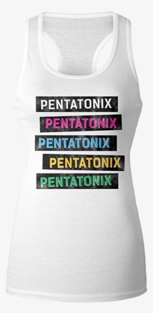 Color Block Logos Junior Tank - Pentatonix T Shirt - 500x500 PNG ...