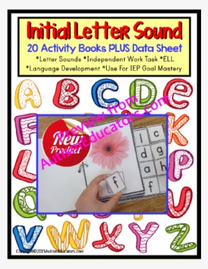 Letter Sounds Interactive Work Task Bundle For Autism/special ...