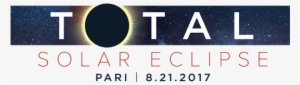 Pari Total Solar Eclipse Logo - Graphic Design - 540x241 PNG Download ...