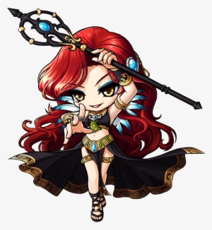 Hilla - Maplestory Characters Girls - 617x671 PNG Download - PNGkit