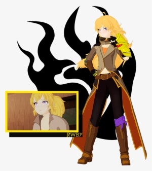 Rwby Jp Yang V4 Profile - Rwby Yang - 1109x807 PNG Download - PNGkit