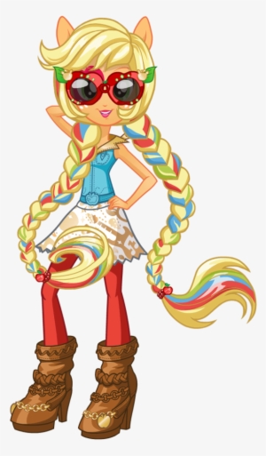 Cutiepie1112 Images Mlp Eg2 Rainbow Rocks Applejack - Эпл Джек Радужный ...