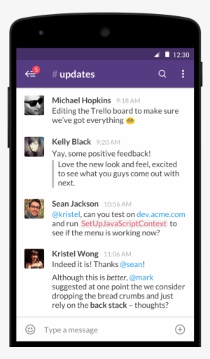 Slack For Android Updated With Much Faster Navigation, - Slack Android ...