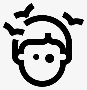 The Icon Is A Logo Of Dizzy Person - Icon Pusing - 1600x1600 PNG ...