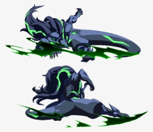 Bbcf Susanoo 3c - Blazblue Susanoo Sprites - 788x682 PNG Download - PNGkit