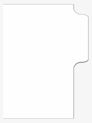 Side Tab - Ivory - 500x582 PNG Download - PNGkit