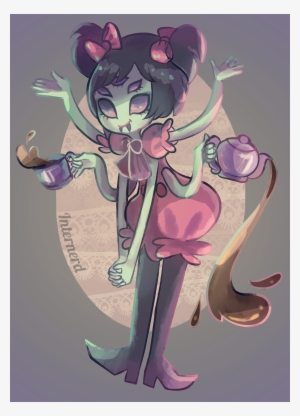 Resized To 39% Of Original - Undertale Miss Muffet's Food - 2164x3006 ...