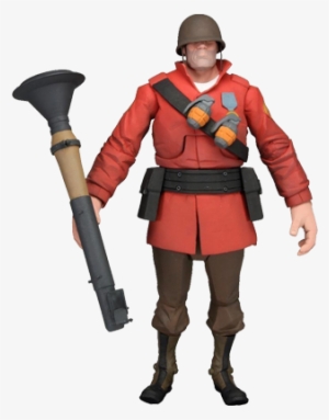 Tf2 Red Soldier Action Figure - Tf2 Soldier T Pose - 450x422 PNG ...