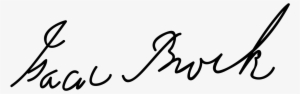Isaac Brock Signature - Sir Isaac Brock Signature - 1280x478 PNG ...