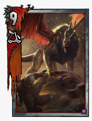 Manticore - Gwent Manticore - 775x1048 PNG Download - PNGkit