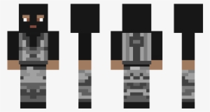 Minecraft Skin Smorc - Minecraft Terrorist Skin - 600x348 PNG Download ...