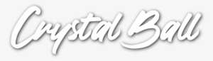 About The Crystal Ball - Calligraphy - 576x216 PNG Download - PNGkit