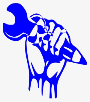 How To Set Use Blue Fist Svg Vector - 522x596 PNG Download - PNGkit