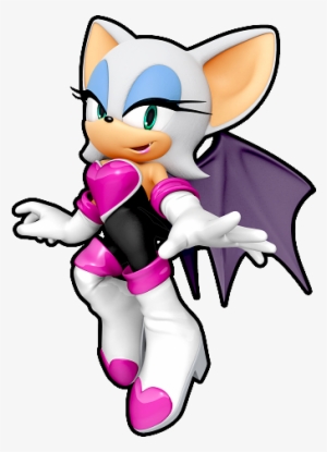 Sonic Runners Rouge - Sonic Rouge - 340x471 PNG Download - PNGkit