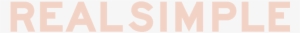 Real Simple Logo - Time Inc Real Simple Logo - 1000x318 PNG Download ...