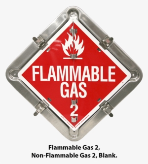 Solid Frame 2 Placard Dual Flip Set - Labelmaster 10-3/4" X 10-3/4 ...