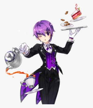 Aishaaprilfool2017 - Elsword April Fools Butler Skill Cut - 450x538 PNG ...