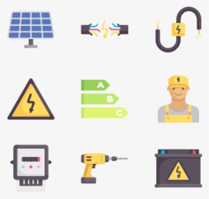 Electrician Tools And Elements - Traffic Sign - 600x564 PNG Download ...