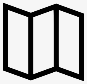 Mapa Comments - Tri Fold Icon - 980x942 PNG Download - PNGkit