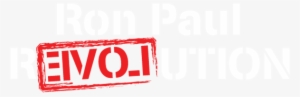 Clear Ron Paul Revolution Image - Ron Paul Revolution Png - 600x206 PNG ...