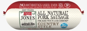 Abf Roll Sausage - Jones No Sugar Pork Sausage Roll - 635x372 PNG ...