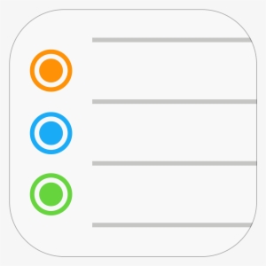 Ios - Reminders - 1601x1600 PNG Download - PNGkit