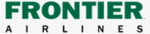 Frontier Airlines Logo - Frontier Airlines Logo Png - 1000x232 PNG ...