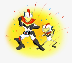 Together With His Partner In Space Justice, Drake Redcrest, - Chibi ...