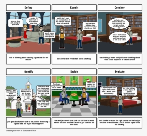 Decision-making Comic Strip - Ethical Dilemma - 1164x1086 PNG Download ...