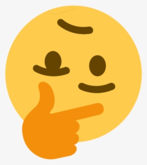 Thinking Smiley Face Png Picture Royalty Free Stock - Thinking Face ...