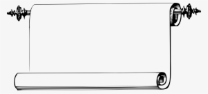 White Scroll Png - White Scroll Paper Png - 2399x1089 PNG Download - PNGkit