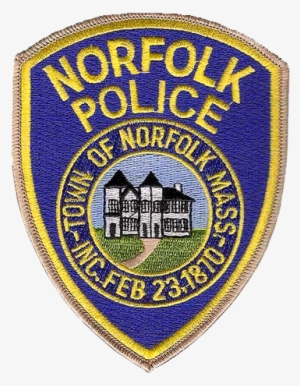 Patch Of Norfolk Police Department - Norfolk Ma Police Badge - 370x480 ...
