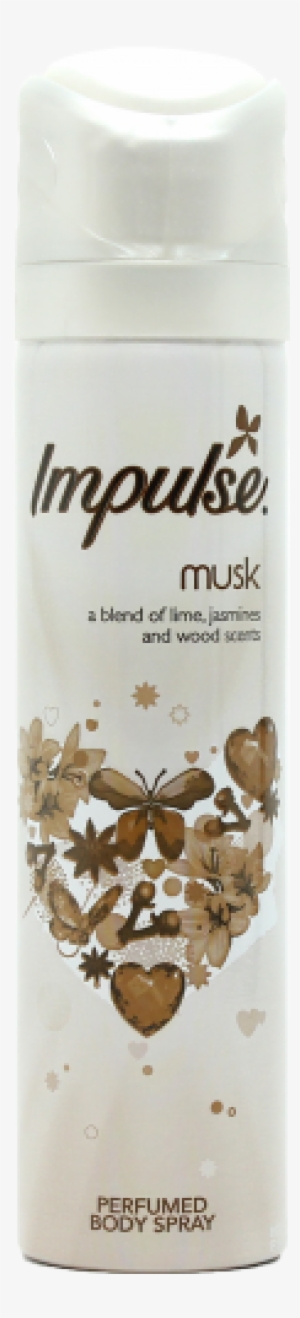 Impulse Perfume Spray Musk 75ml - Impulse Hint Of Musk Body Spray 75ml ...