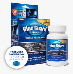 Bg Eye Health - Blue Guard Blue Light Defense Supplements - 606x614 PNG ...