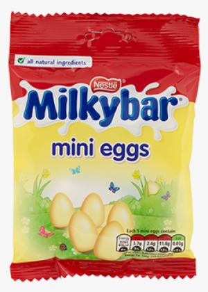 Milkybar Mini White - Milkybar Eggs - 380x380 PNG Download - PNGkit