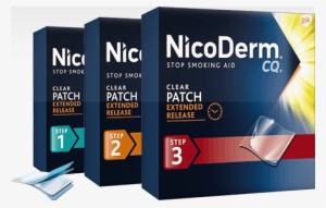 Nicoderm Cq Clear Patch Steps 1-3 - Nicotine Patch Low Dose - 469x299 ...