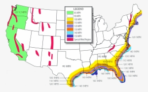 2009 Aashto Wind Map - Map Of Usa White Silhouette - 1500x937 PNG ...