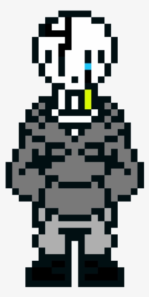 Gaster-blaster Hd - Undertale Pixel Art Grid Gaster Blaster - 5600x6100 ...