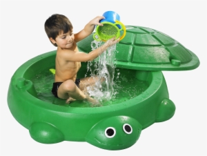 Lt Turtle Sandbox With Cover, , Large - Little Tikes Classic Turtle ...