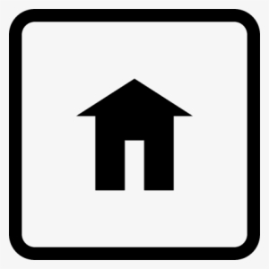 Home Button Of Rounded Square Shape Vector - Letter T In A Square ...