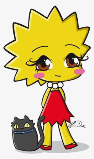 The Simpsons Png Transparent Image - Lisa Simpson - 487x891 PNG ...