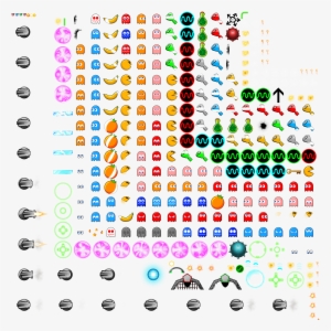 Click For Full Sized Image Level Sprites - Pac Man Sprites Png ...