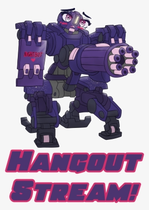 Hang Out Vidya Game Stream Starting Now - Cartoon - 2300x3263 PNG ...