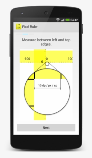 Where To Measure - Density Independent Pixel Android - 302x511 PNG Download - PNGkit