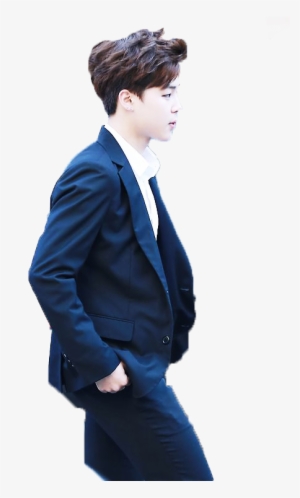 Jimin Bts Wearing Suit - 500x750 PNG Download - PNGkit
