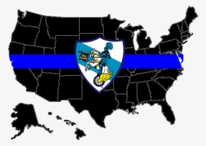 Bk U - S - A - Thin Blue Line - Cafepress Blue Knights Logo Tile ...