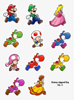 Character Previews - Super Mario Run Characters - 301x408 PNG Download ...