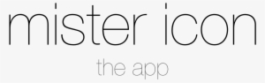 Mister Icon - The App - Zambaid - 1100x350 PNG Download - PNGkit
