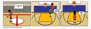 Basketball - Storyboard En Español Basket - 1164x385 PNG Download - PNGkit