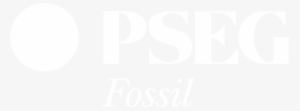Pseg Fossil Logo Black And White - Ps4 Logo White Transparent ...